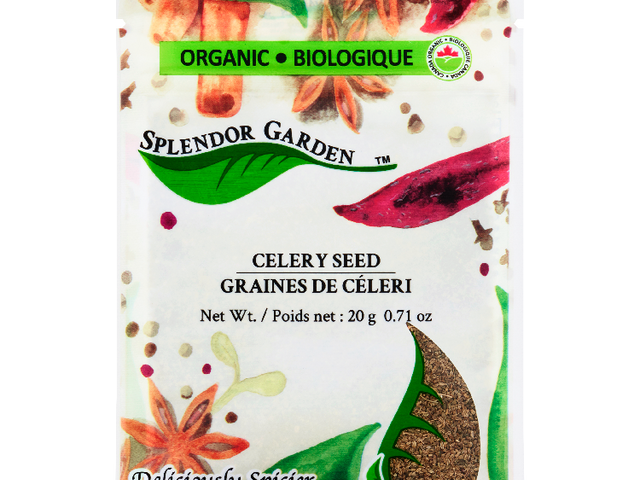 Organic Celery Seed Whole Splendor Garden